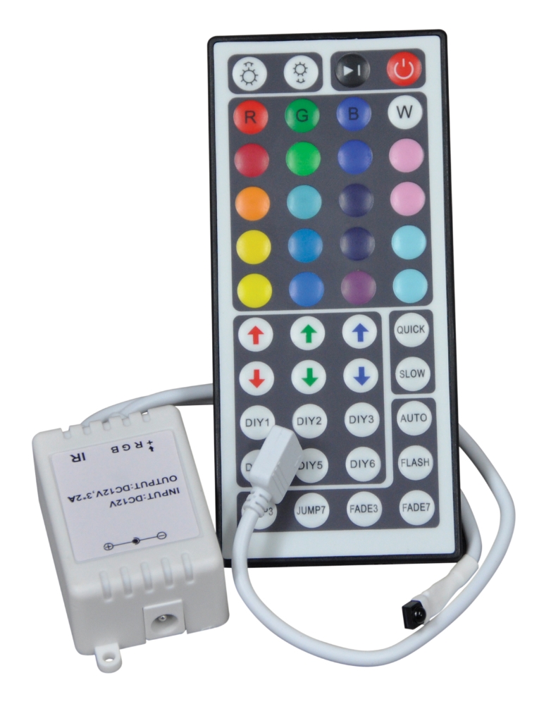 Warrior - LED 44 Key Remote Controller - Warrior Warehouses Ltd