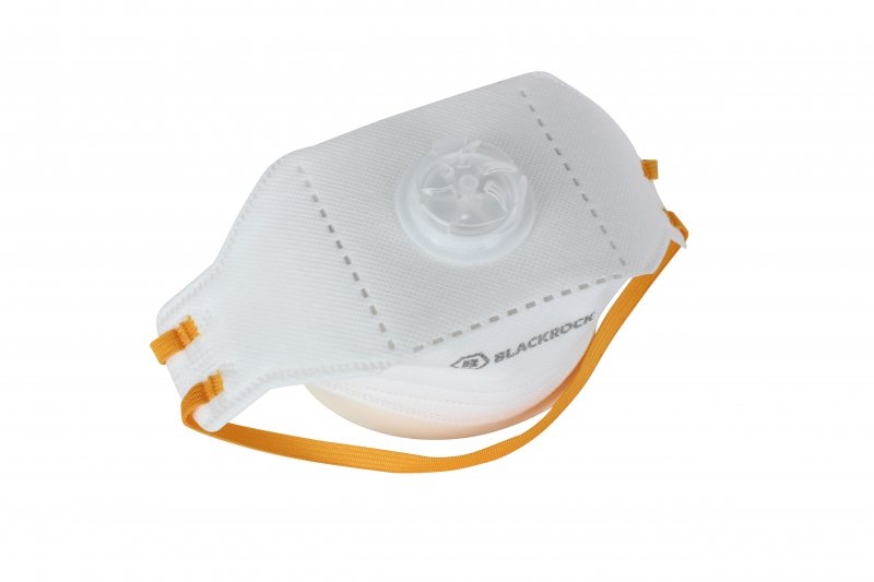 Warrior - Dust Mask FFP2 Fold Flat Valved - Warrior Warehouses Ltd