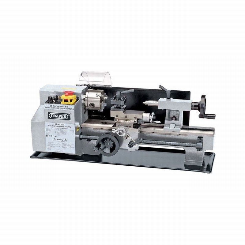 Lathe DRAPER Metal Working 250Watt - Warrior Warehouses