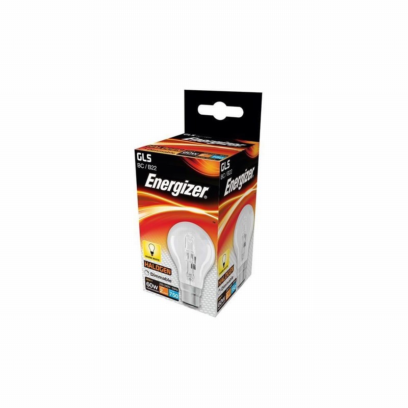 Lamp Halogen GLS 48>60Watt BC - Warrior Warehouses